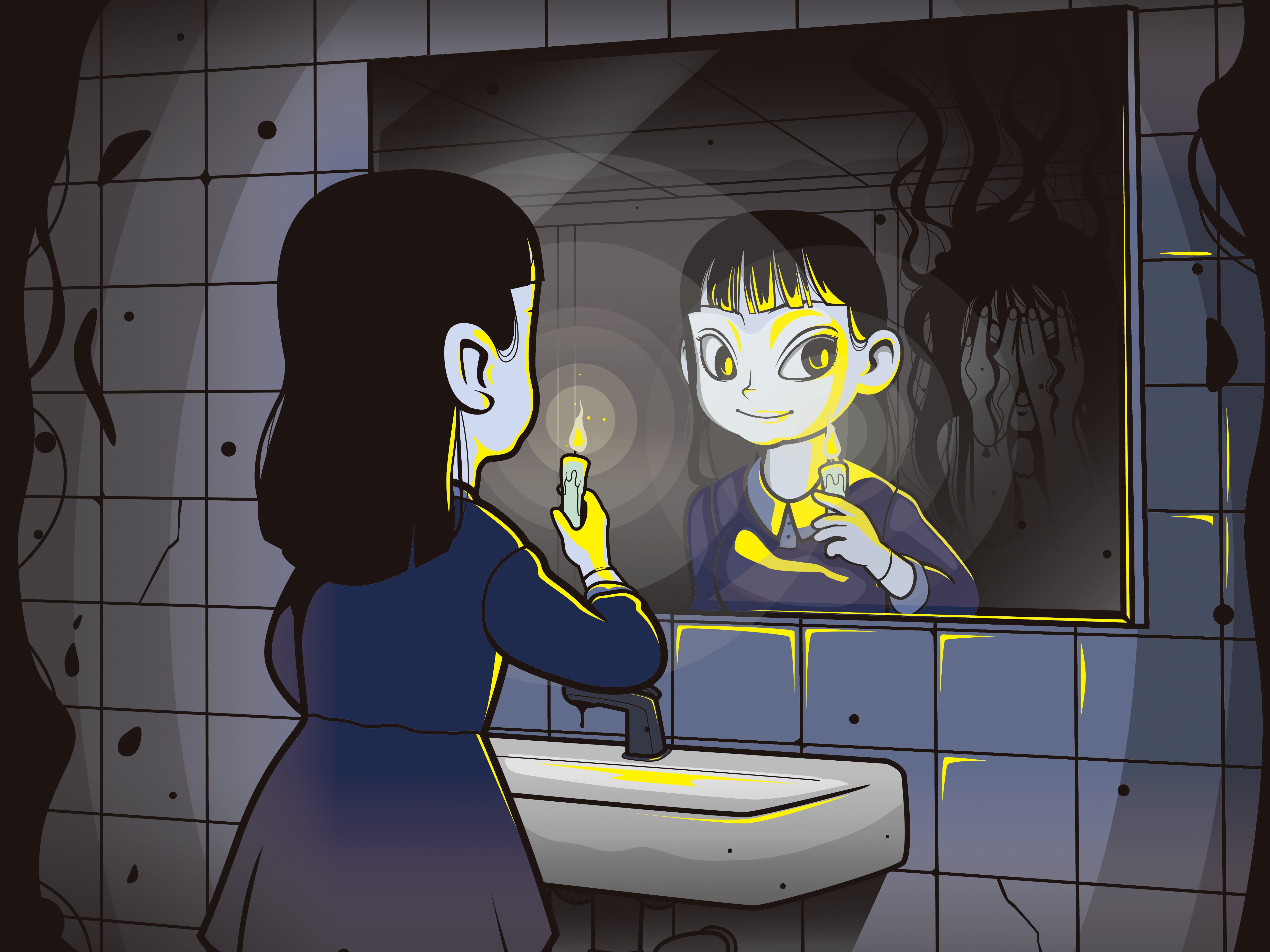 Lili与Mary_危险的老汪-站酷ZCOOL