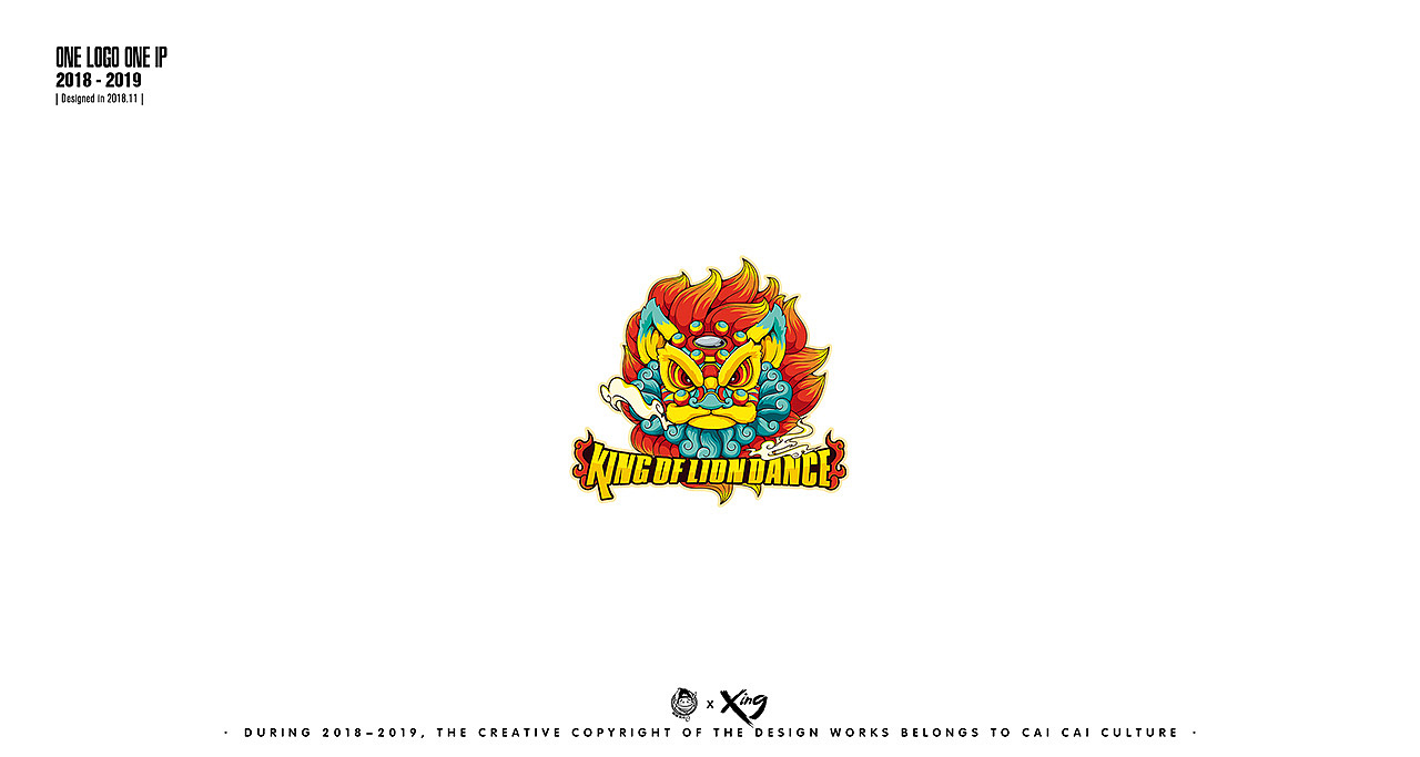 ONE LOGO ONE IP 2018/2019|平面|IP形象|蔡蔡文化_原创作品-站酷ZCOOL