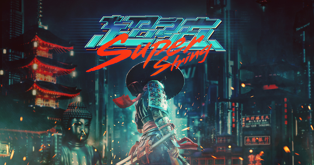 Super String|三维|场景|YUKO__原创作品-站酷ZCOOL