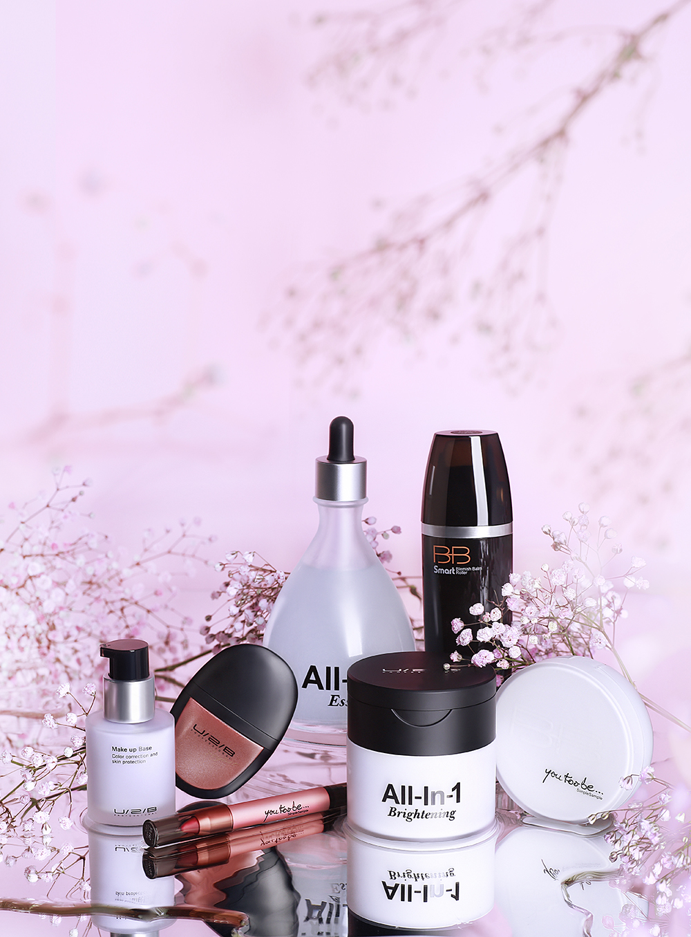 U2B春季彩妆系列_U2B彩妆-站酷ZCOOL