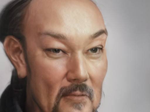 中国古代圣贤人物-画卷之孟子_圣振-站酷ZCOOL