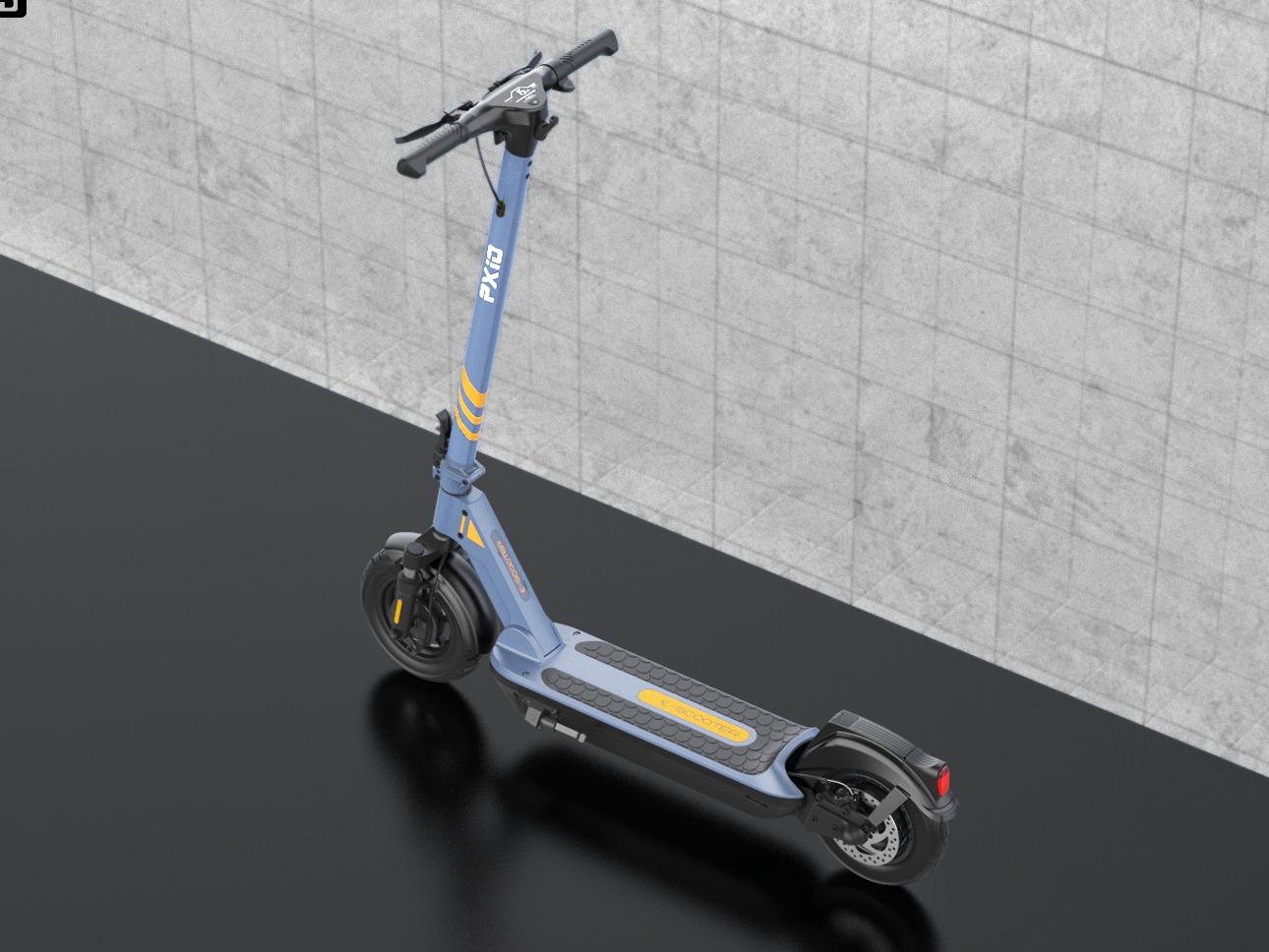 PXID-T2电动滑板车_品向设计-站酷ZCOOL