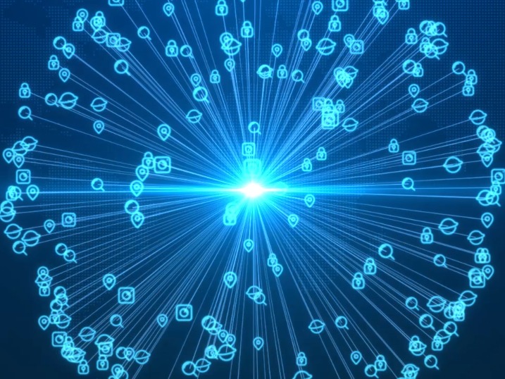 AE粒子特效 数字化宣传片_上言-站酷ZCOOL