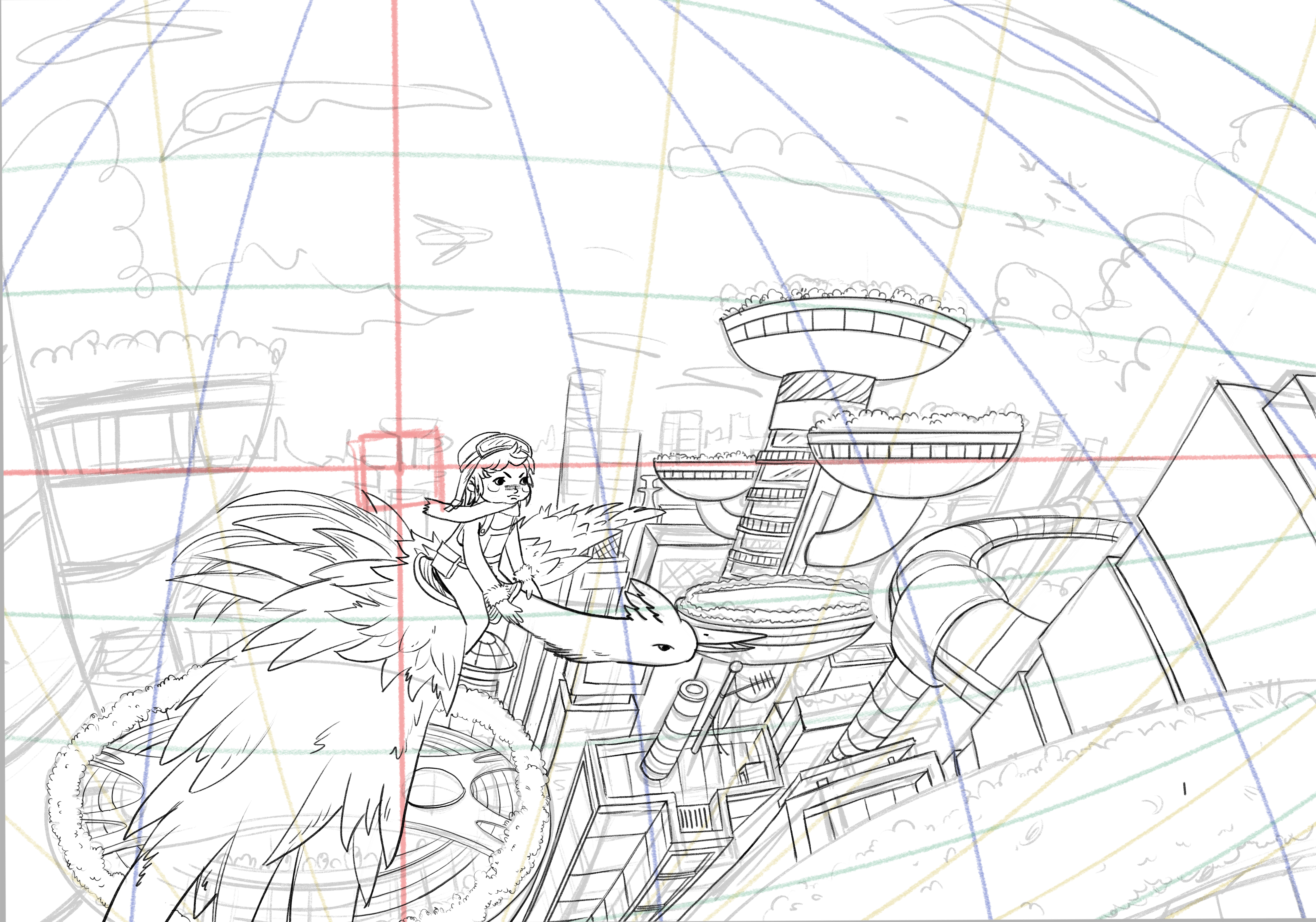 可爱又赛博的未来城市_QY11-站酷ZCOOL