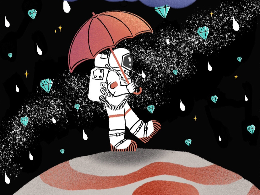 It rains diamonds on jupiter_哦椰-站酷ZCOOL