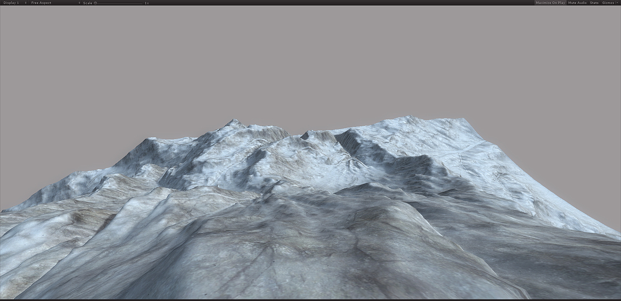 Unity+World Machine 地形练习 一 雪山和低模|三维|场景|_Evolution__原创作品-站酷ZCOOL