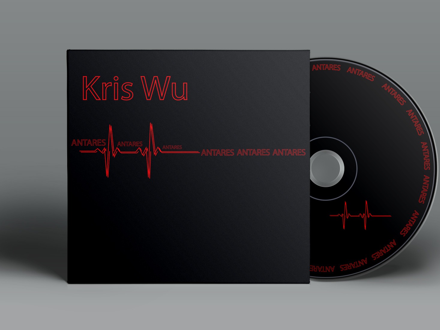 album cover design for Kris Wu "Antares"_SibiShim-站酷ZCOOL