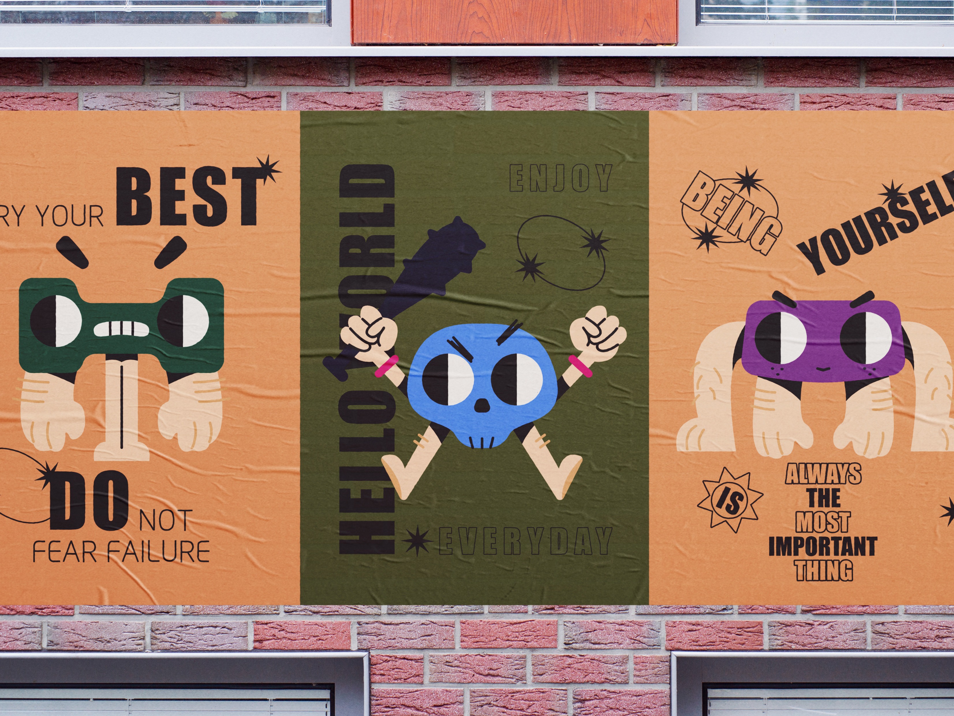 《BEING YOURSELF》_咕叽叽咕-站酷ZCOOL