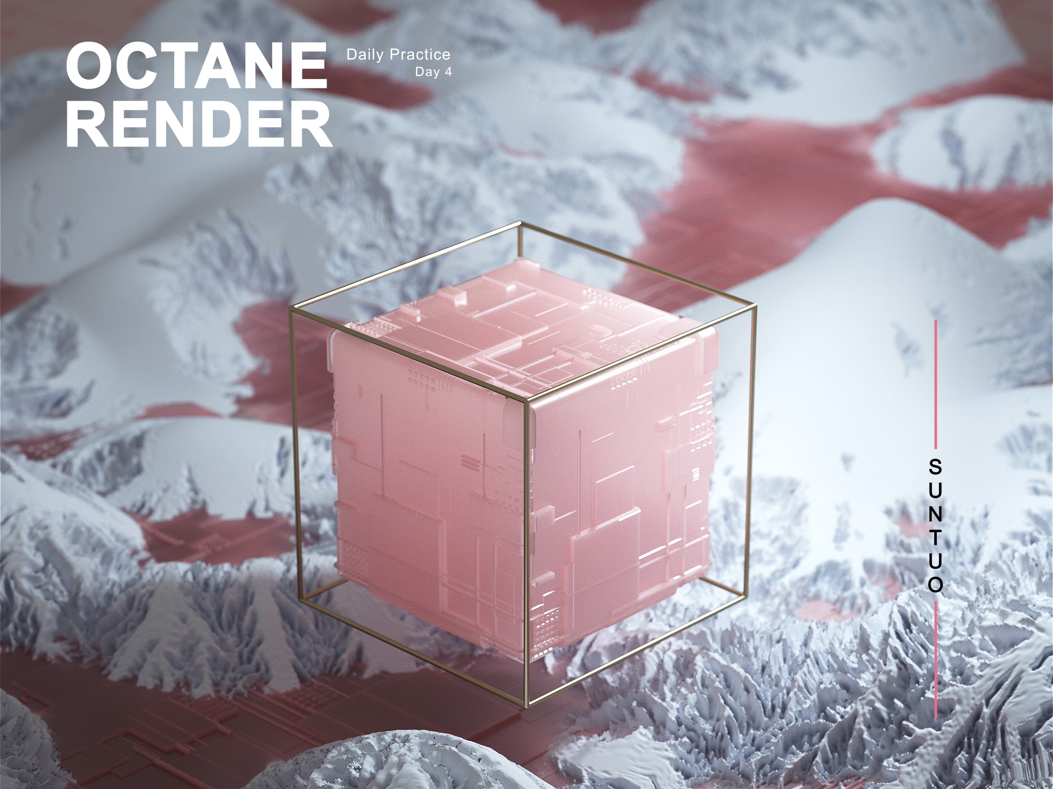 oc渲染 sss材质场景_喷火鱼_O-站酷ZCOOL