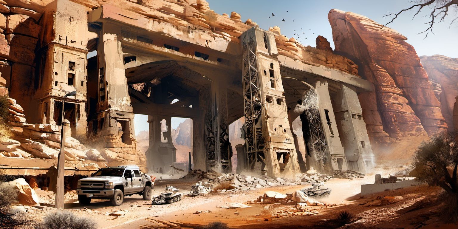 潜入任务主题概念设计—沙漠_D丶KI-站酷ZCOOL