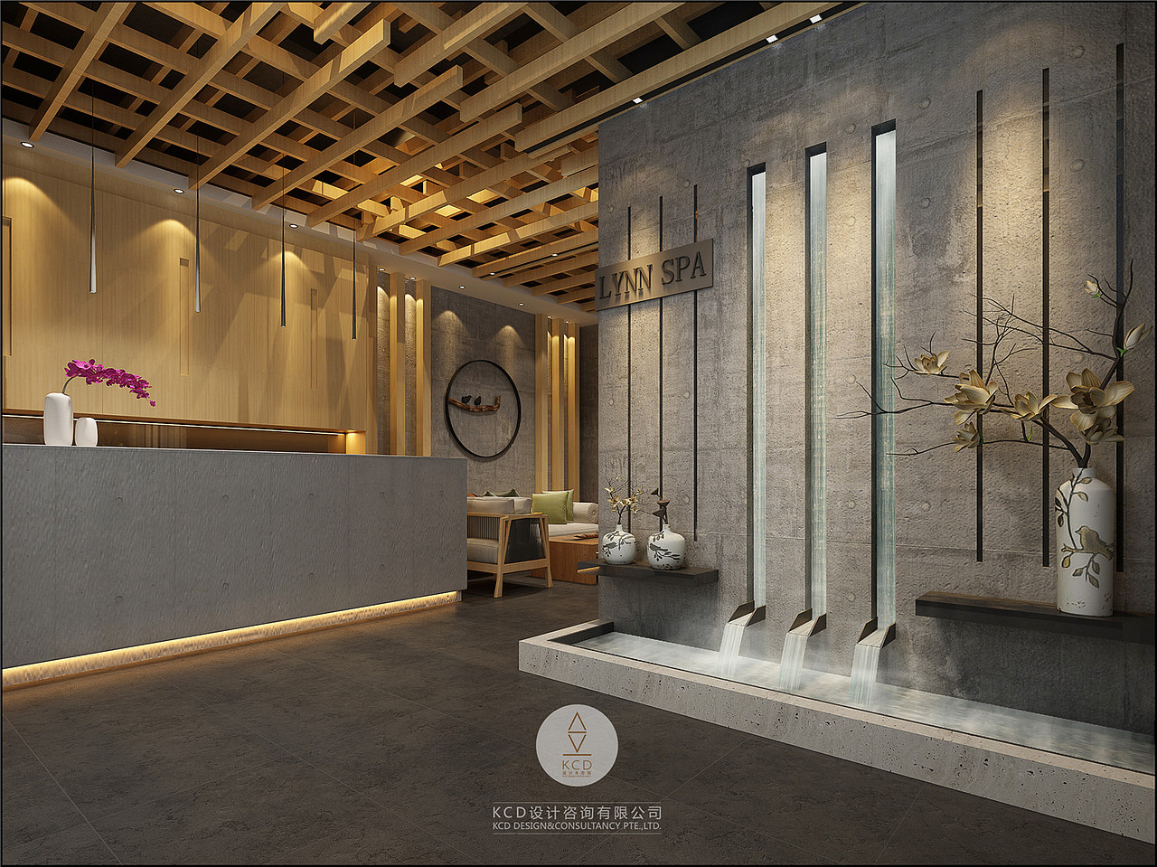 昆明/同德广场 /日式禅意 SPA_马小磊-站酷ZCOOL