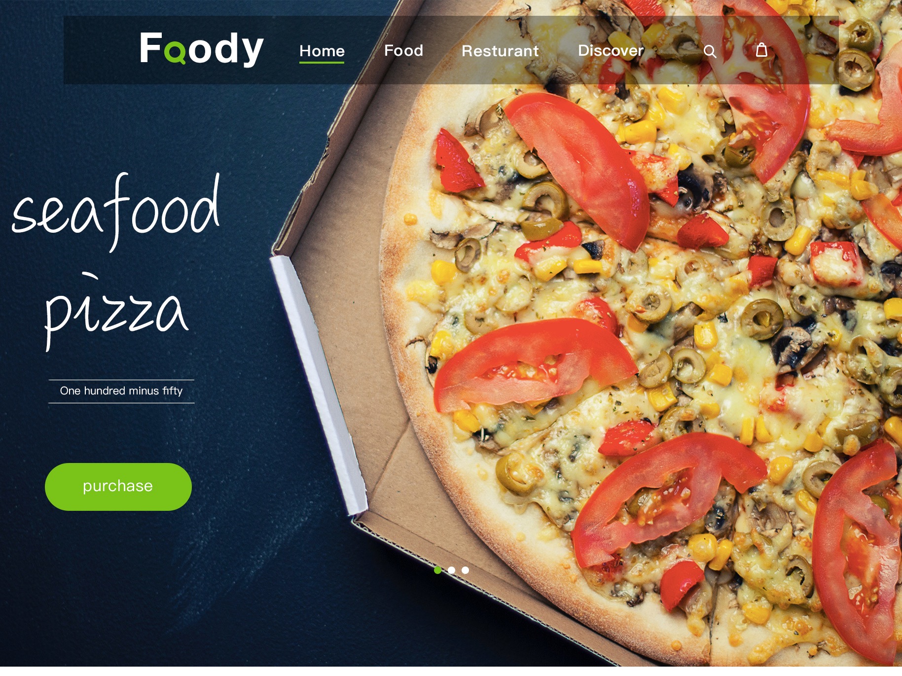 foody web_一餠-站酷ZCOOL