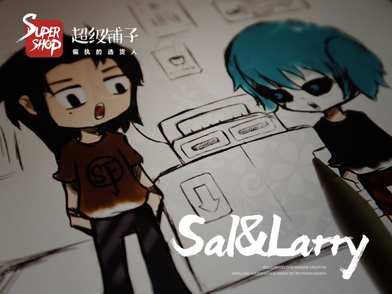 原创同人形象《Sally Face》射鸡师“小巷”粉丝之作！_何三岁丨Haimax-站酷ZCOOL