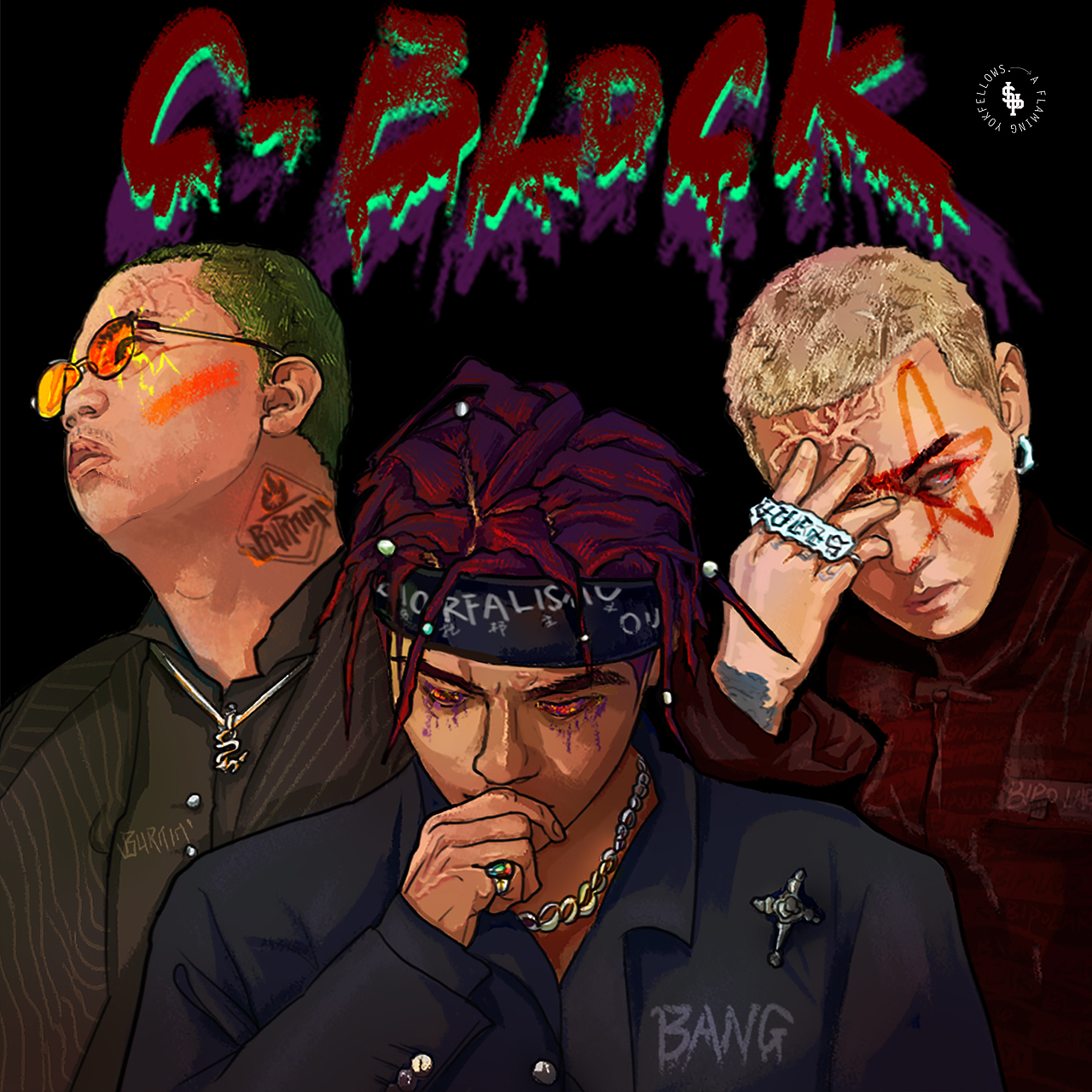 原创C-BLOCK插画&壁纸_AFys半扣-站酷ZCOOL