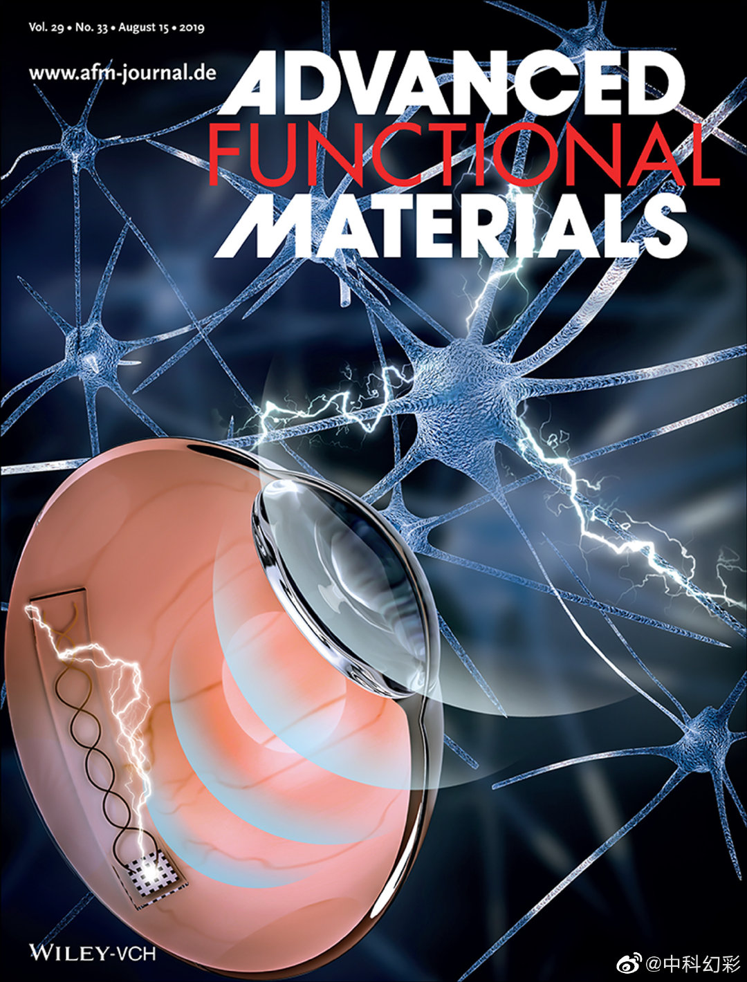 SCI学术期刊杂志封面设计/科研绘图/Adv.Funct.Mater._北京中科幻彩-站酷ZCOOL