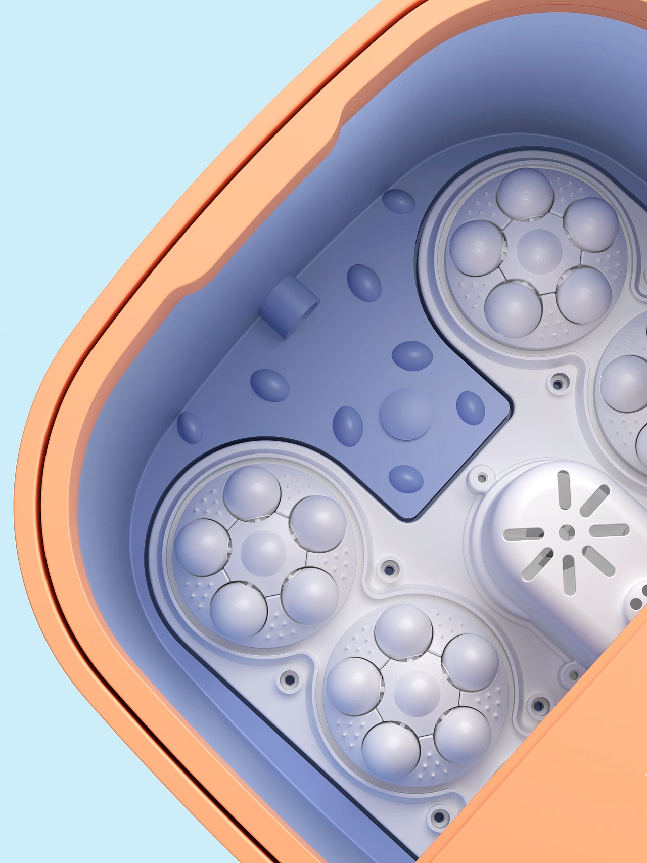 足浴盆C4D视频动画渲染_Answer_hao-站酷ZCOOL