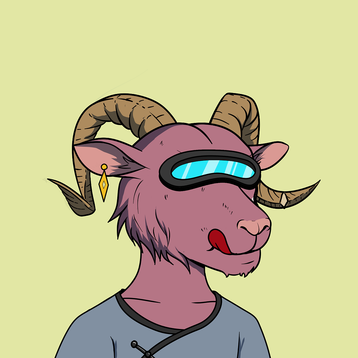 拟人羊设计 NFT 头像 PFP_T1wEBJ6Vw1-站酷ZCOOL