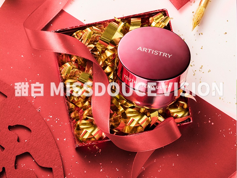 静物摄影 | 安利雅姿 ARTISTRY 恒时凝颜 ️甜白视觉_甜白文化-站酷ZCOOL