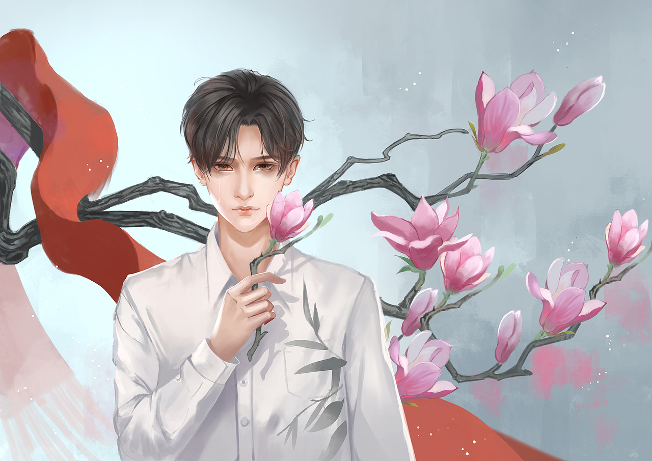 BL广播剧海报《木兰》_JLAN峻澜-站酷ZCOOL