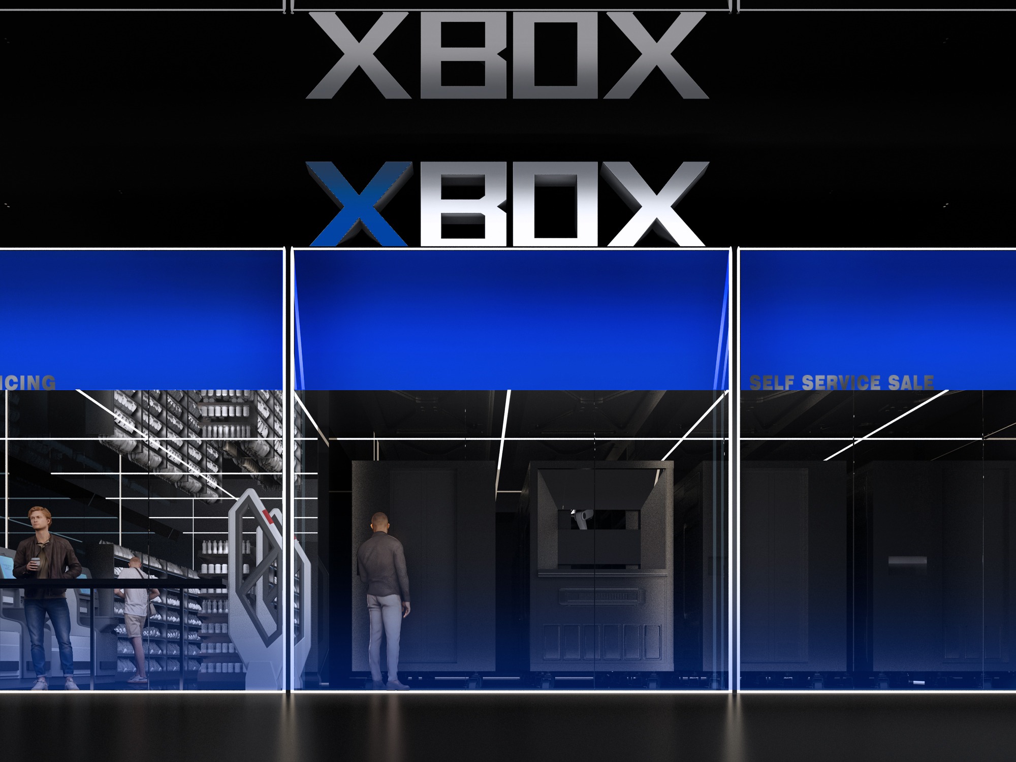 X-BOX（智能无人零售便利店）_CUN寸匠-站酷ZCOOL