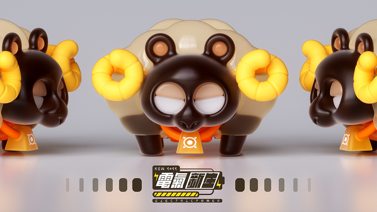 2022 | Electric Power | 电气·新生·动物设计·贰_钊财小黑-站酷ZCOOL