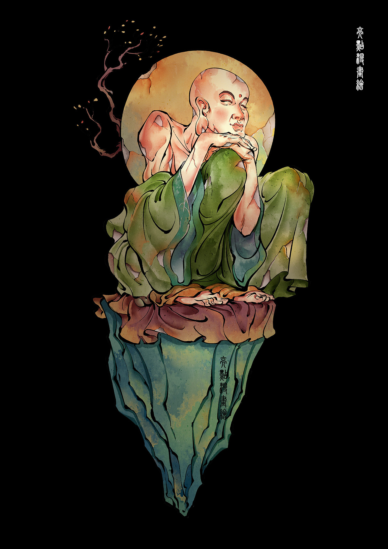 十八罗汉像(第二章)_亮点漫画-站酷ZCOOL