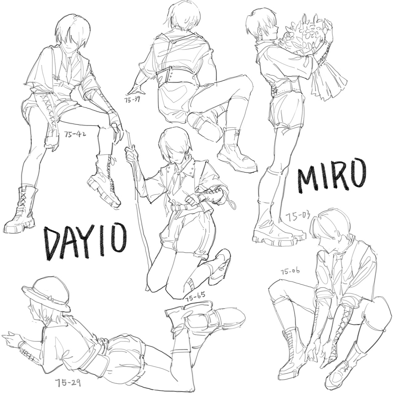 #速写60天挑战赛#@速写班长day10_Miroplus-站酷ZCOOL