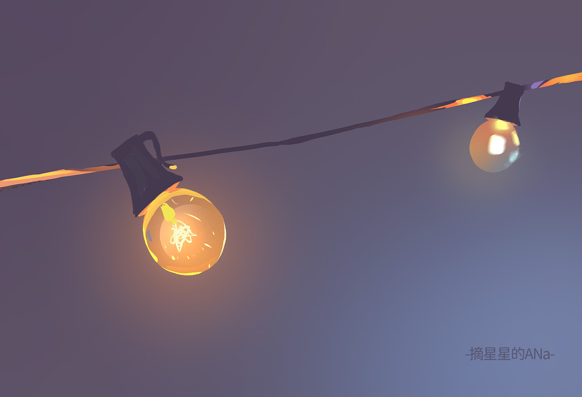 【色彩治愈之旅】#速涂# NO.5 概括小练习_摘星星的Ana-站酷ZCOOL