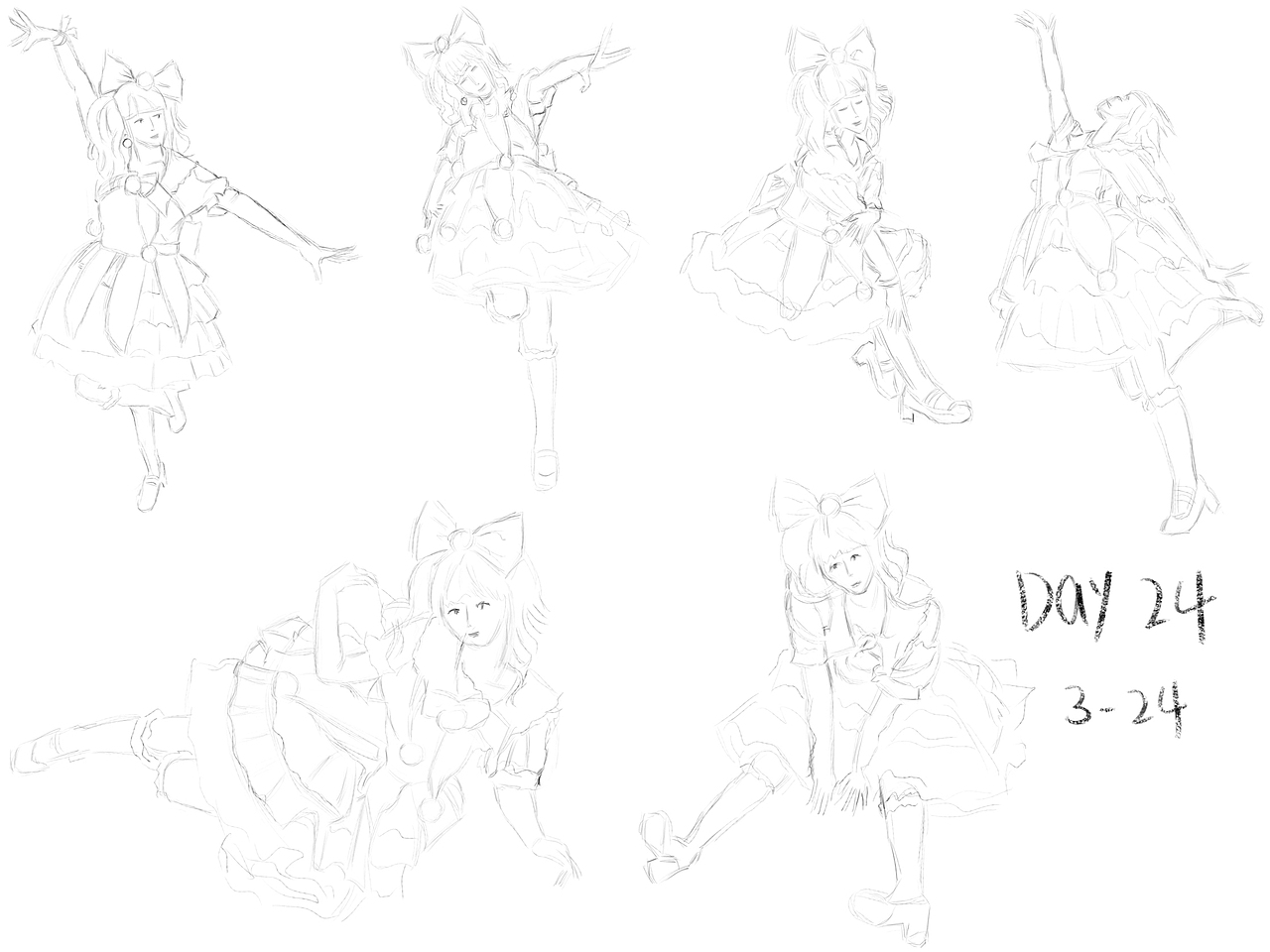 #速写60天挑战赛#Day 24@速写班长_s笨笨猪-站酷ZCOOL