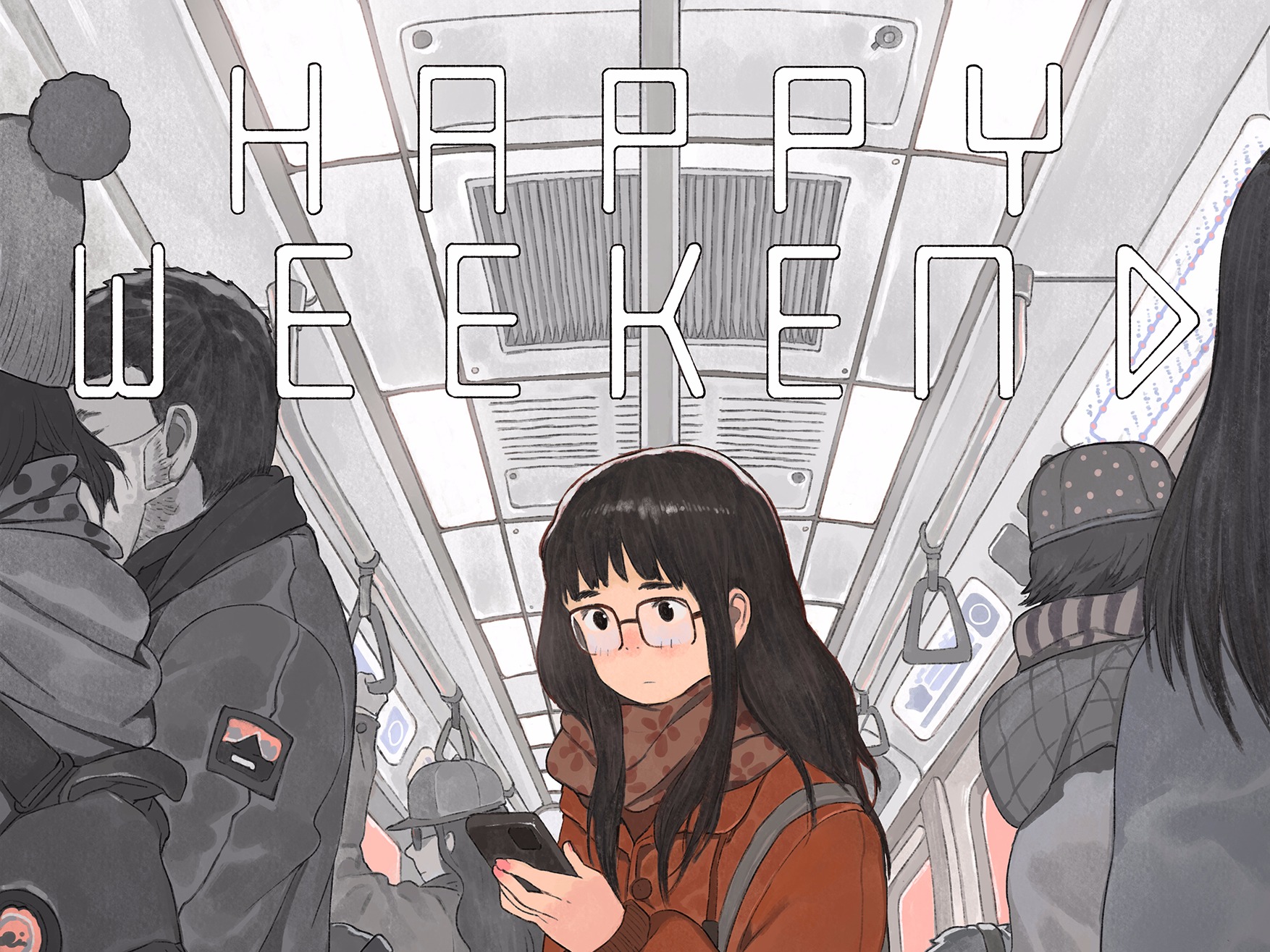 【单幅】周末愉快_golo高佬-站酷ZCOOL