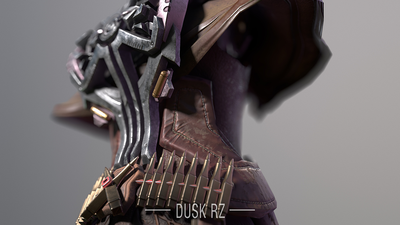 装备建模练习_夜弦Dusk-站酷ZCOOL