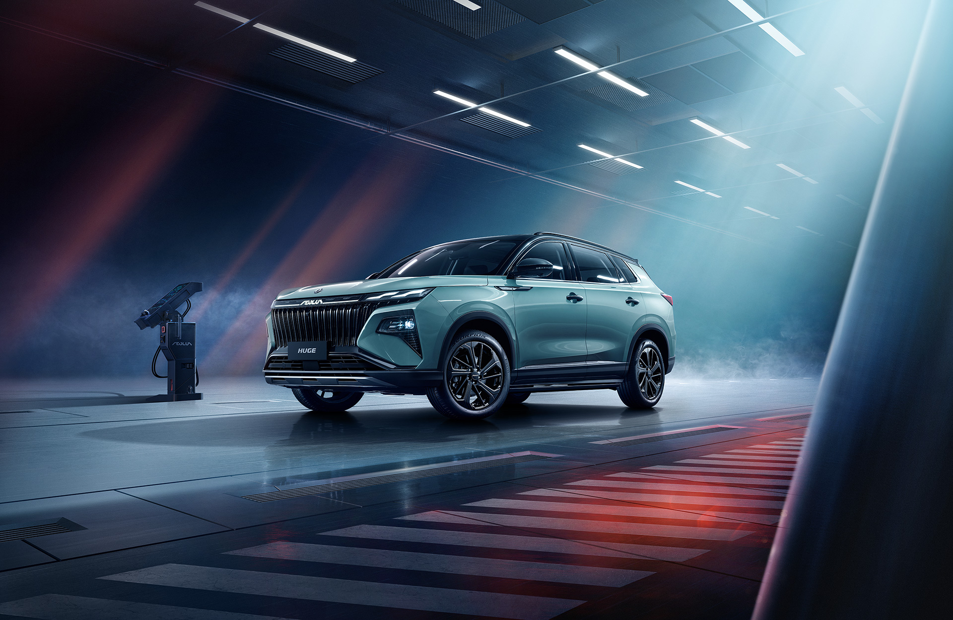 汽车修图-东风HUGE KV_汽车修图师老羊-站酷ZCOOL