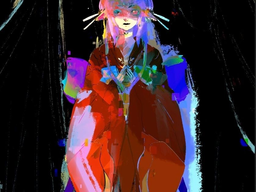 赛博修仙_炫酷彩色的白-站酷ZCOOL