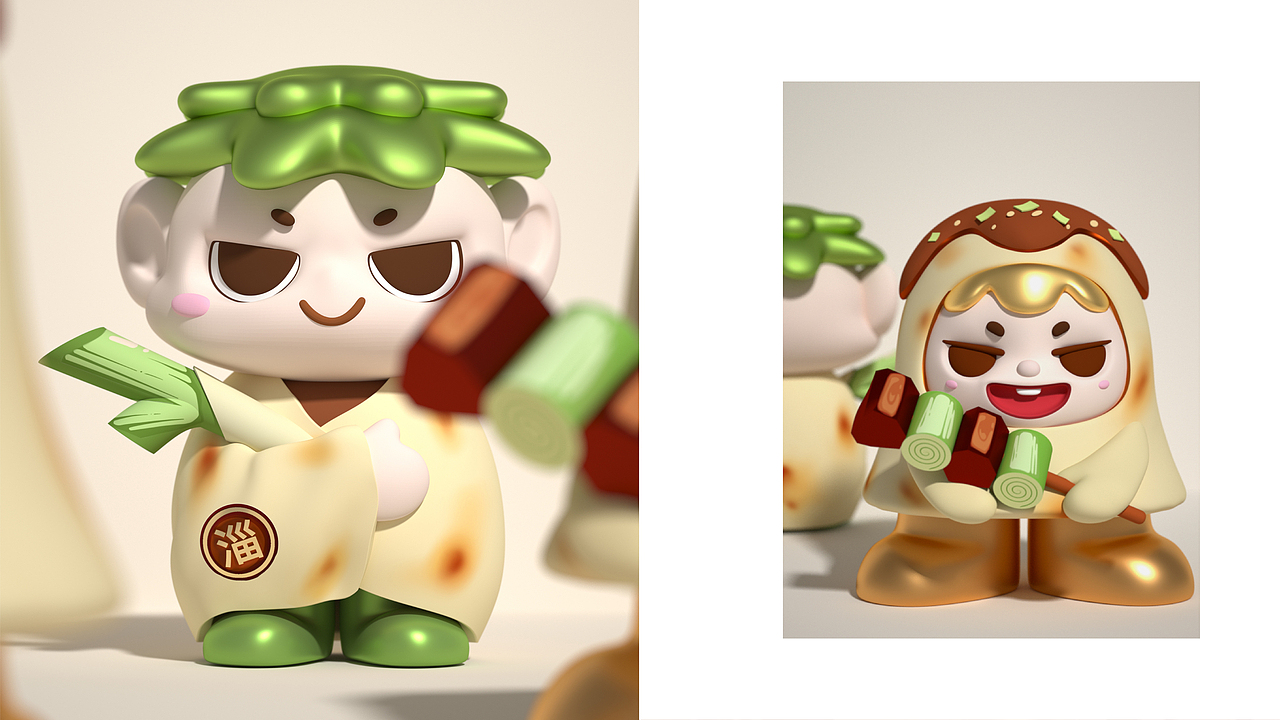 HelloLink 潮玩IP设计 淄博烧烤IP设计 可授权_hellolinkdesign-站酷ZCOOL