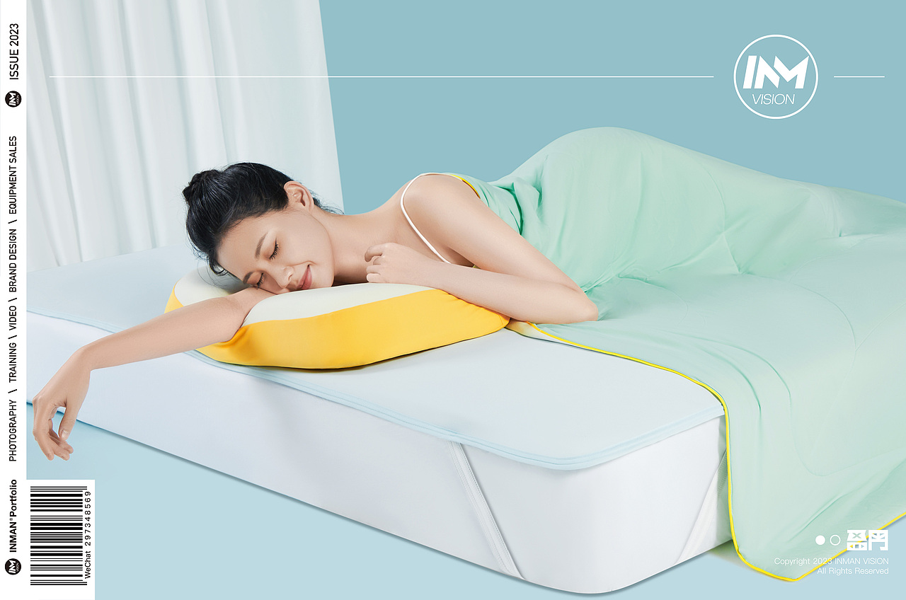 LET SLEEP绘睡 凉感系列 INMANVISION_盈门先生-站酷ZCOOL