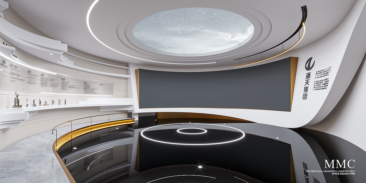 浙天集团企业展厅设计_MMC锐-站酷ZCOOL