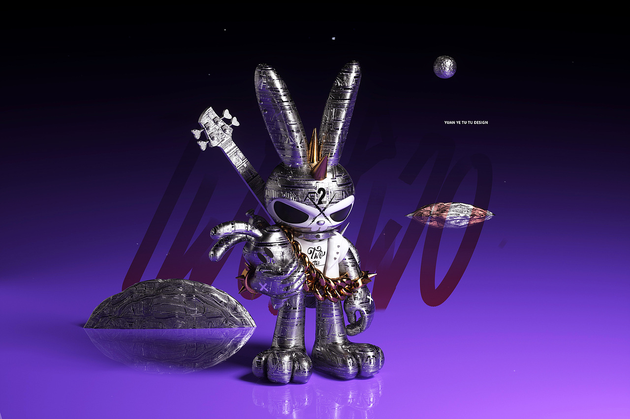 兔子IP——我是TWO TWO_原野兔兔-站酷ZCOOL