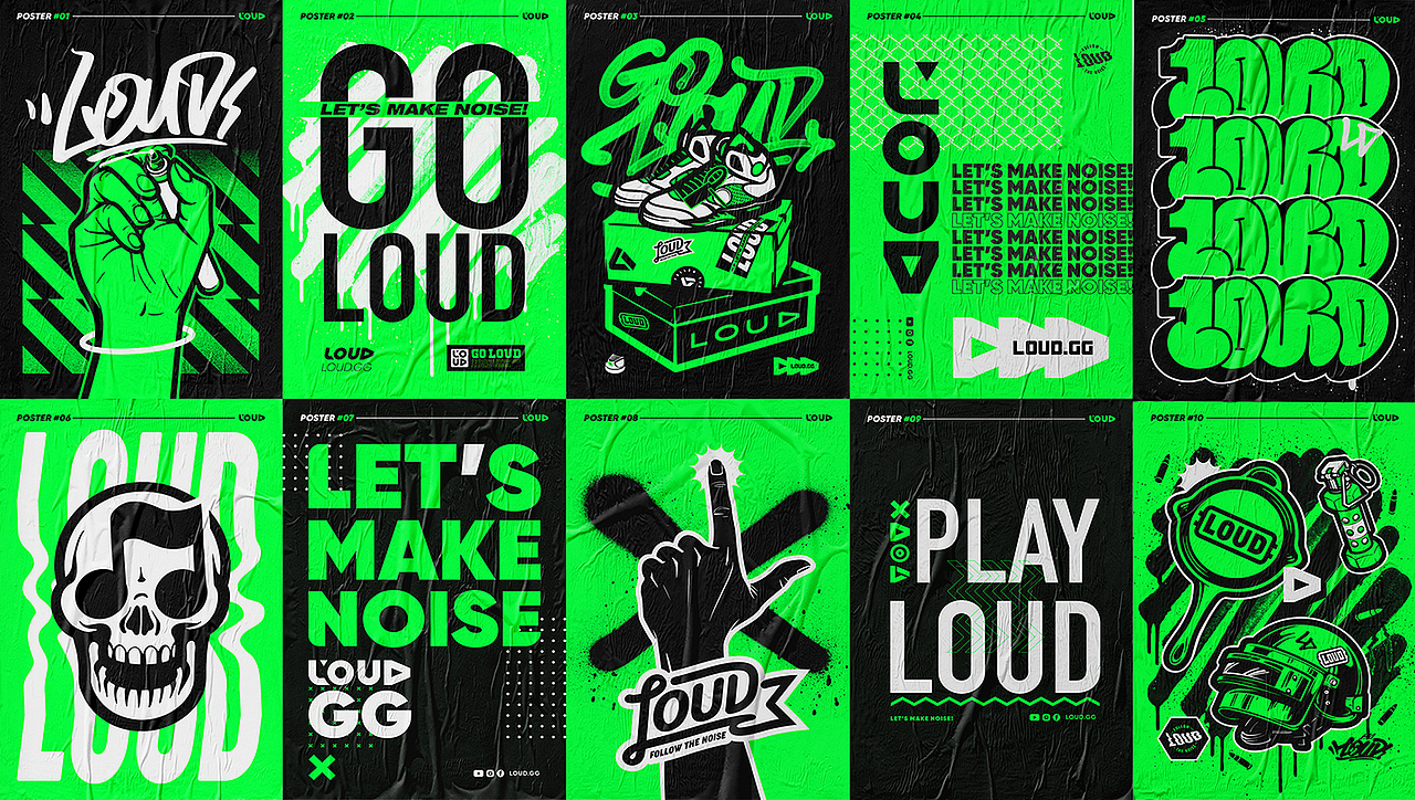 LOUD 系列插画_AstroCirco-站酷ZCOOL