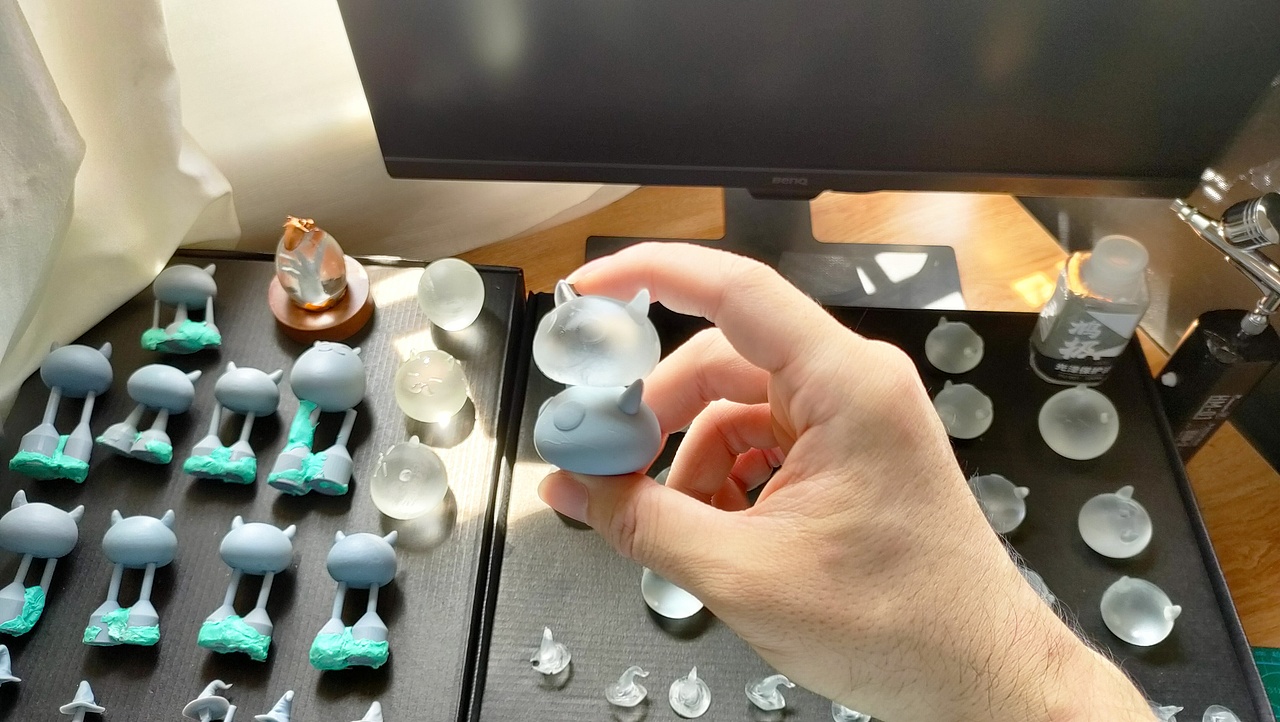 3D打印机 手办gk 继续研究_战神3-站酷ZCOOL