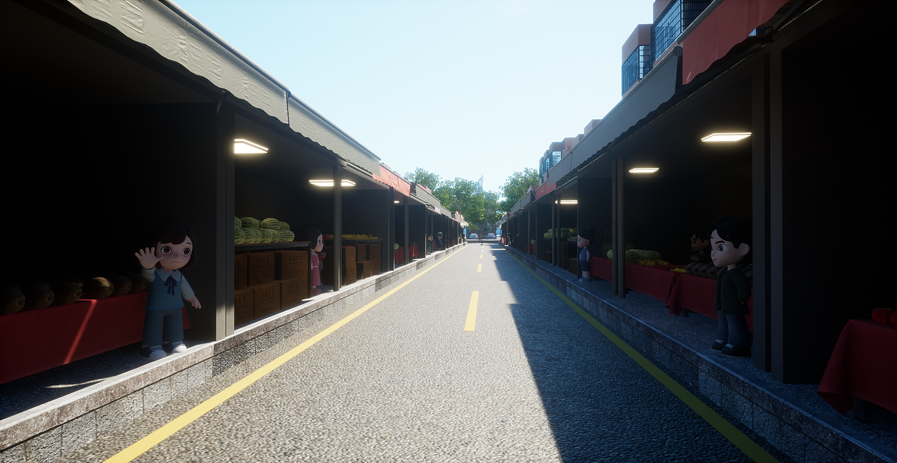 UE5/UE4山东淄博八大局数字景区_旋律纠缠-站酷ZCOOL