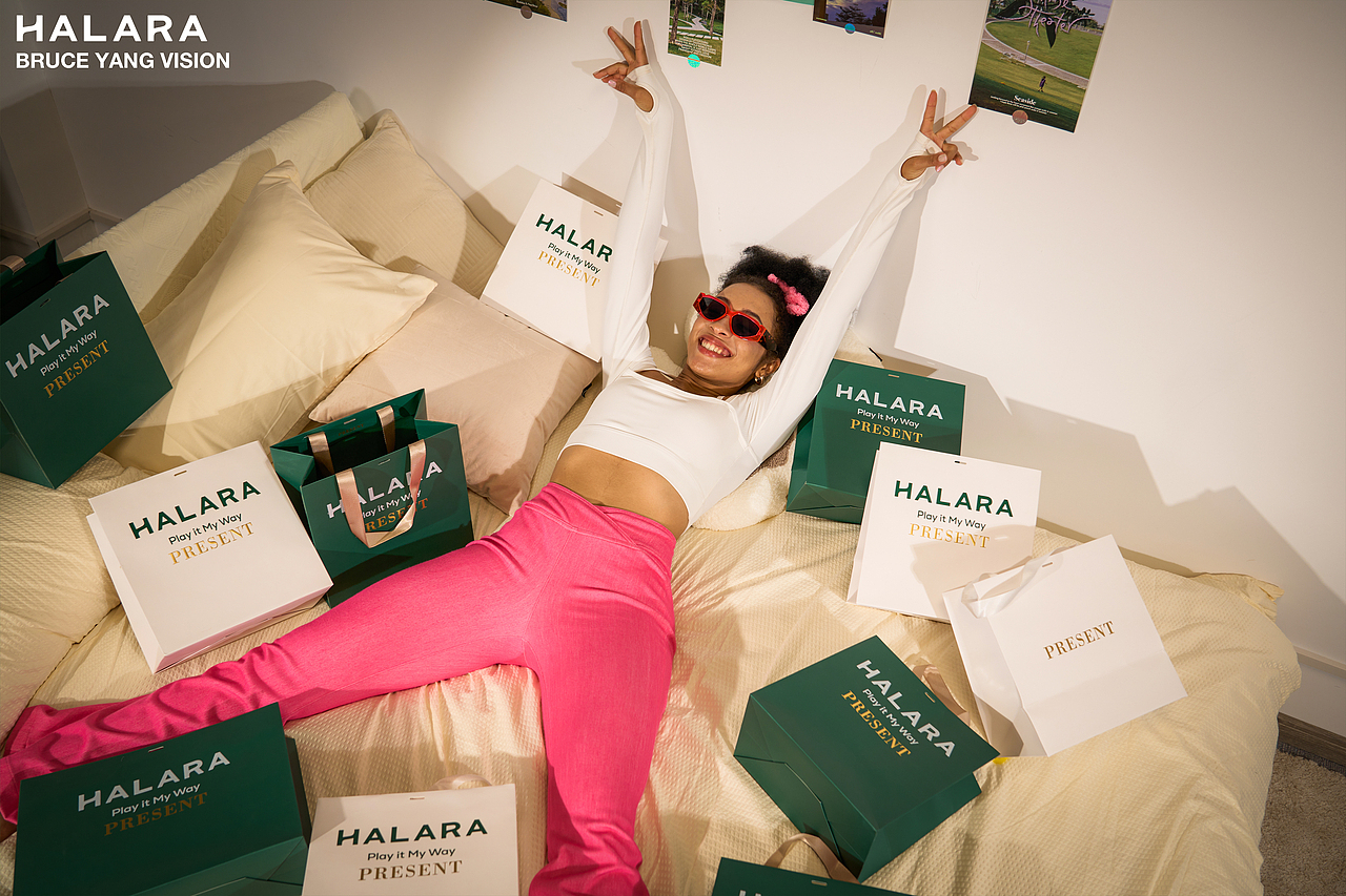 HALARA 女装品牌平面 黑色星期五_BruceYangVision-站酷ZCOOL