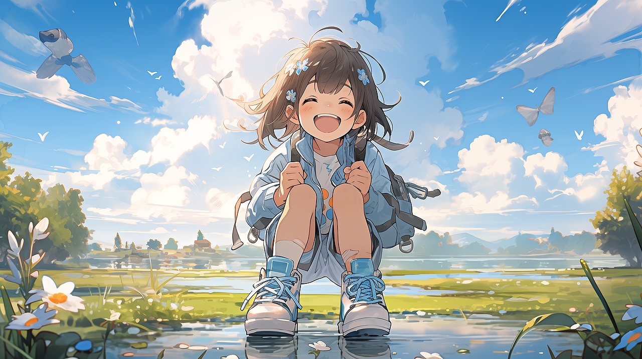 small girl_Dnbobi-站酷ZCOOL