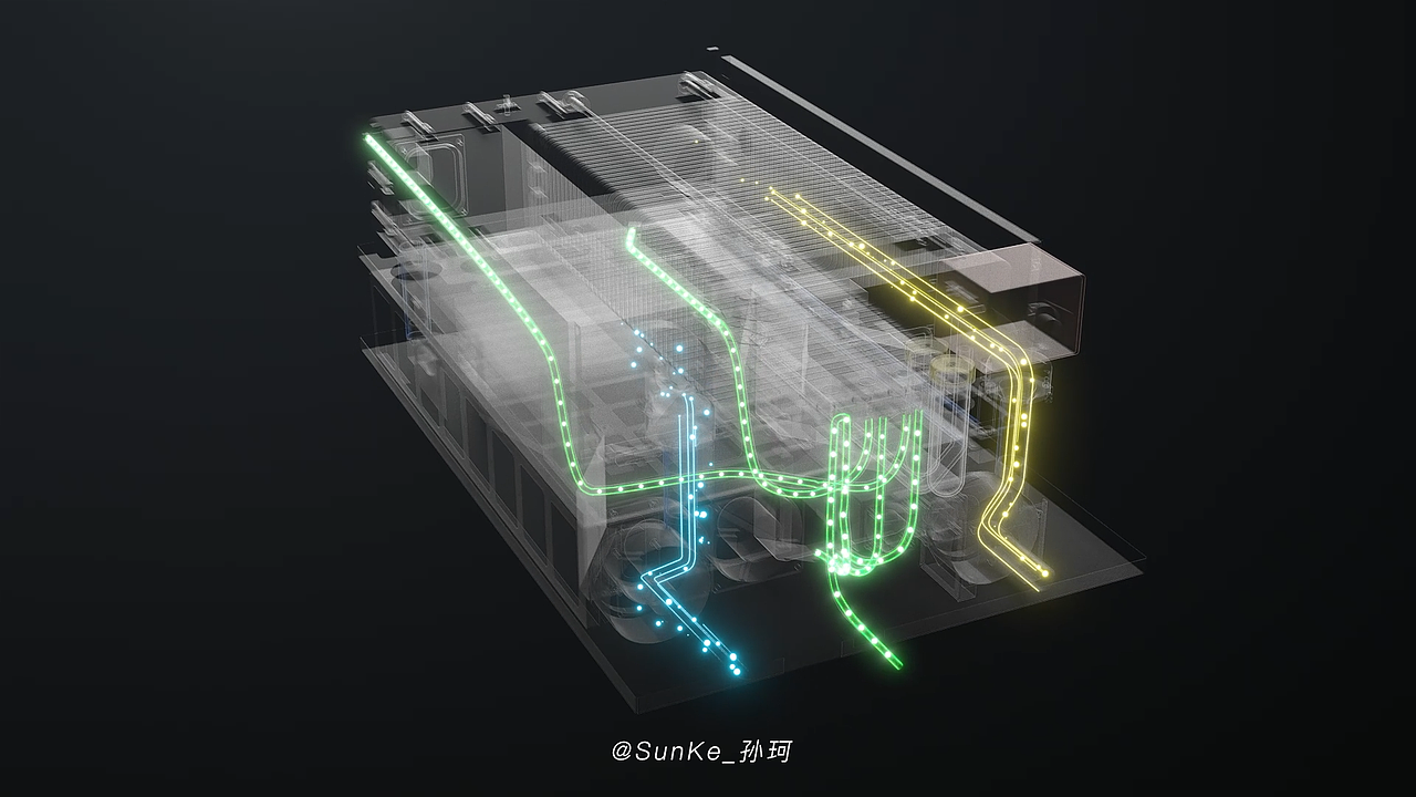 产品广告 新能源氢燃料电池 海得利兹产品三维CG动画_SunKe_孙珂-站酷ZCOOL