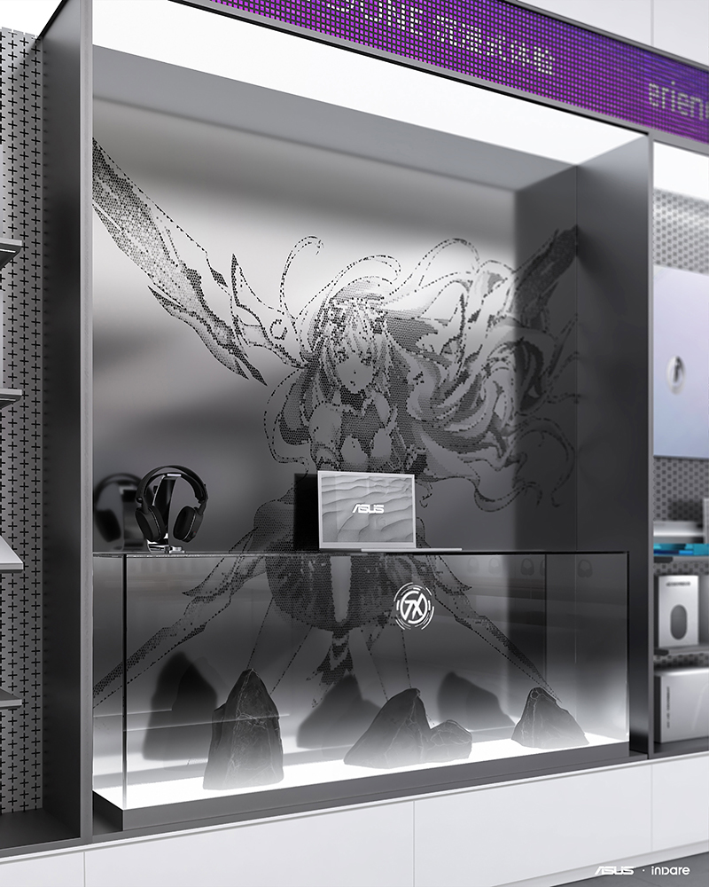 SI设计丨门店设计丨店面设计丨华硕SI3.0商业空间设计_FORMS方世设计-站酷ZCOOL