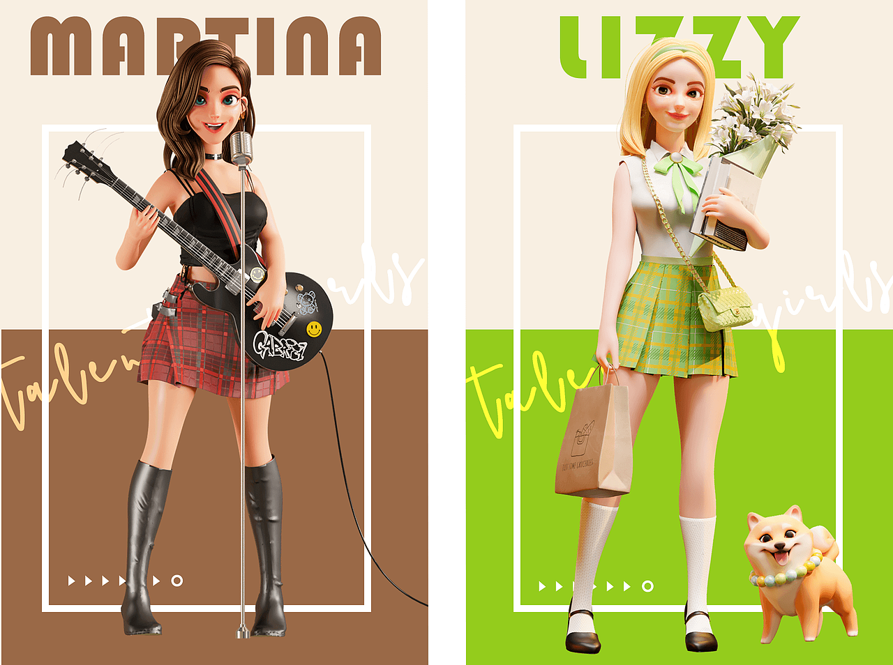 blender人物系列创作合集_3D设计师沐沐-站酷ZCOOL