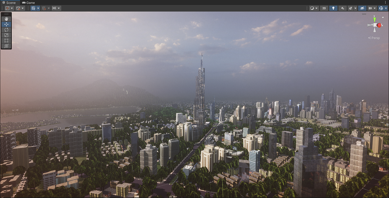 Unity南京智慧城市场景_指间青丝斩清风-站酷ZCOOL