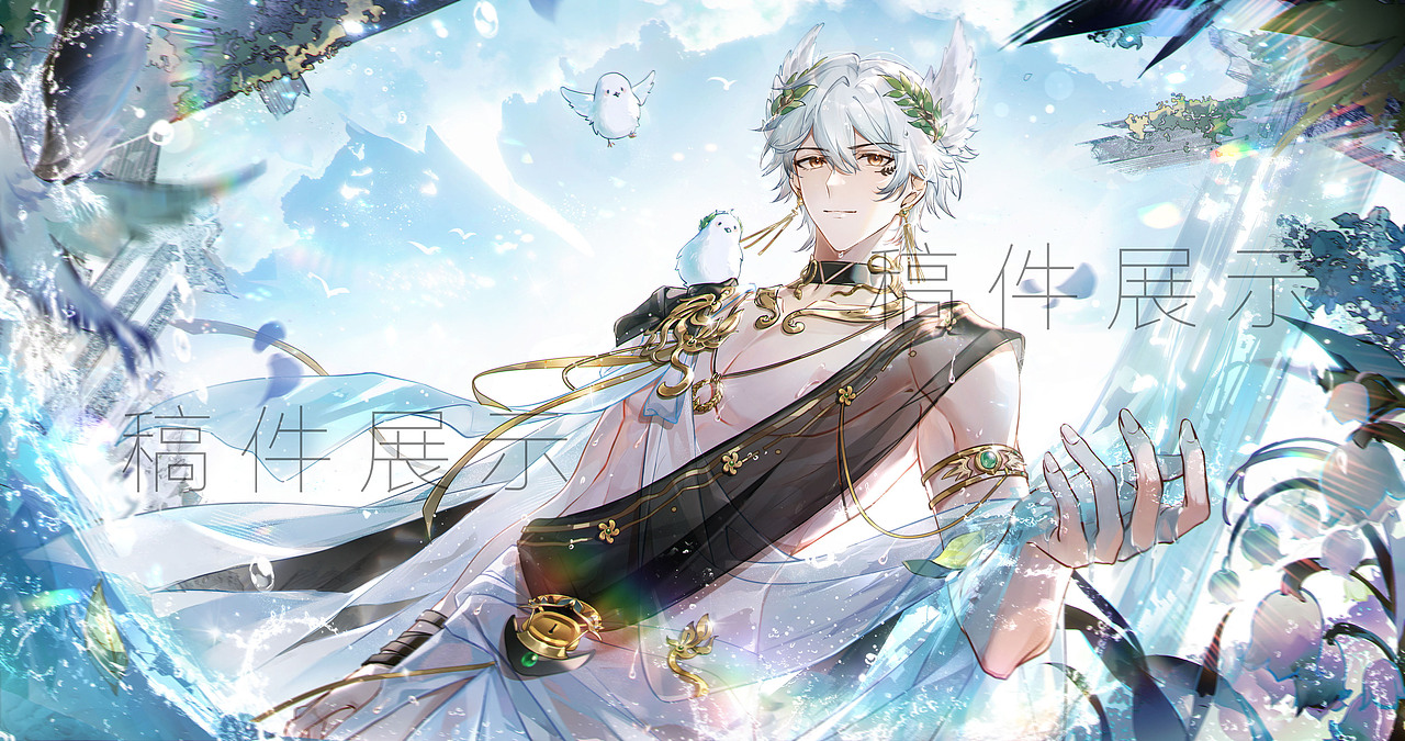 主播插画_EleGy_NANA-站酷ZCOOL