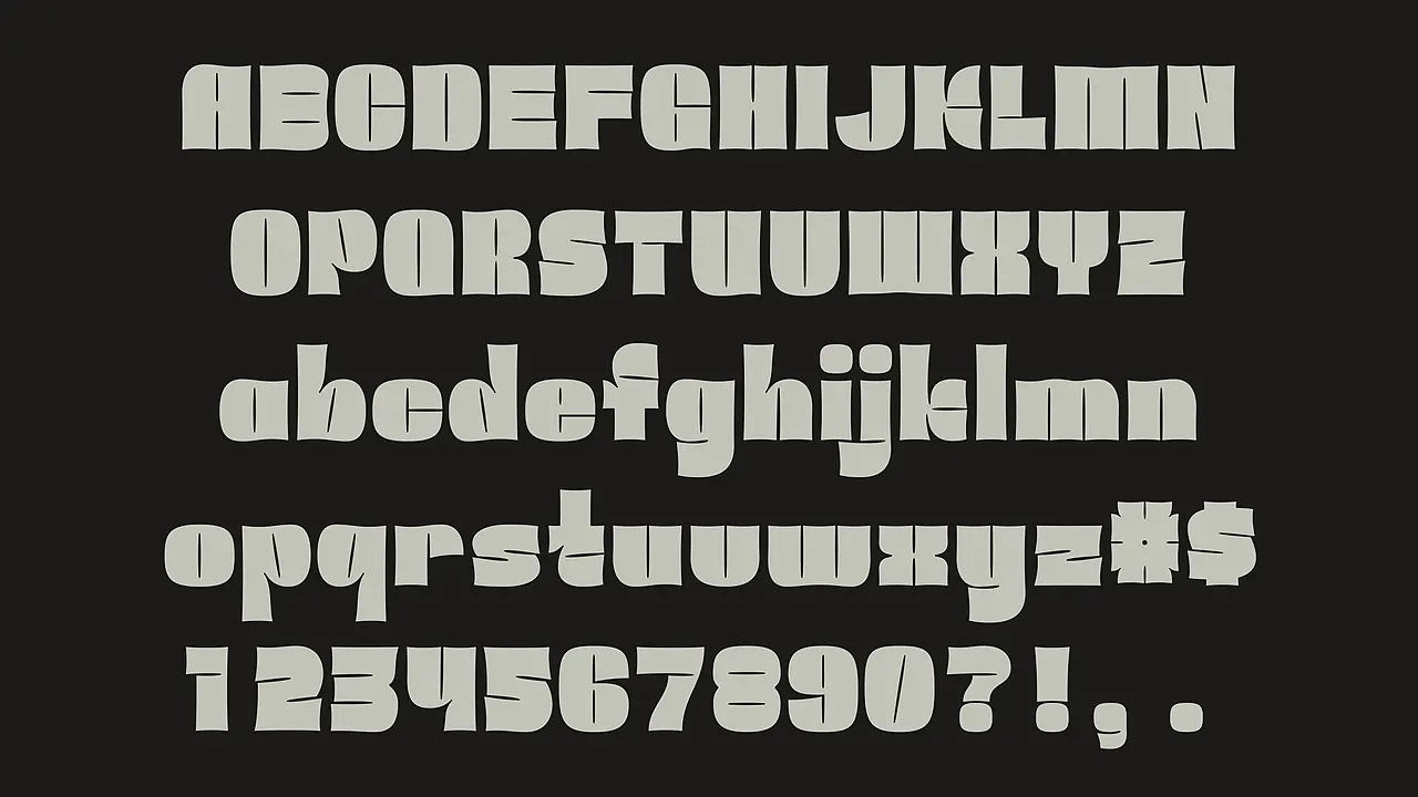 dob font ｜ 西文字体_RG27-站酷ZCOOL