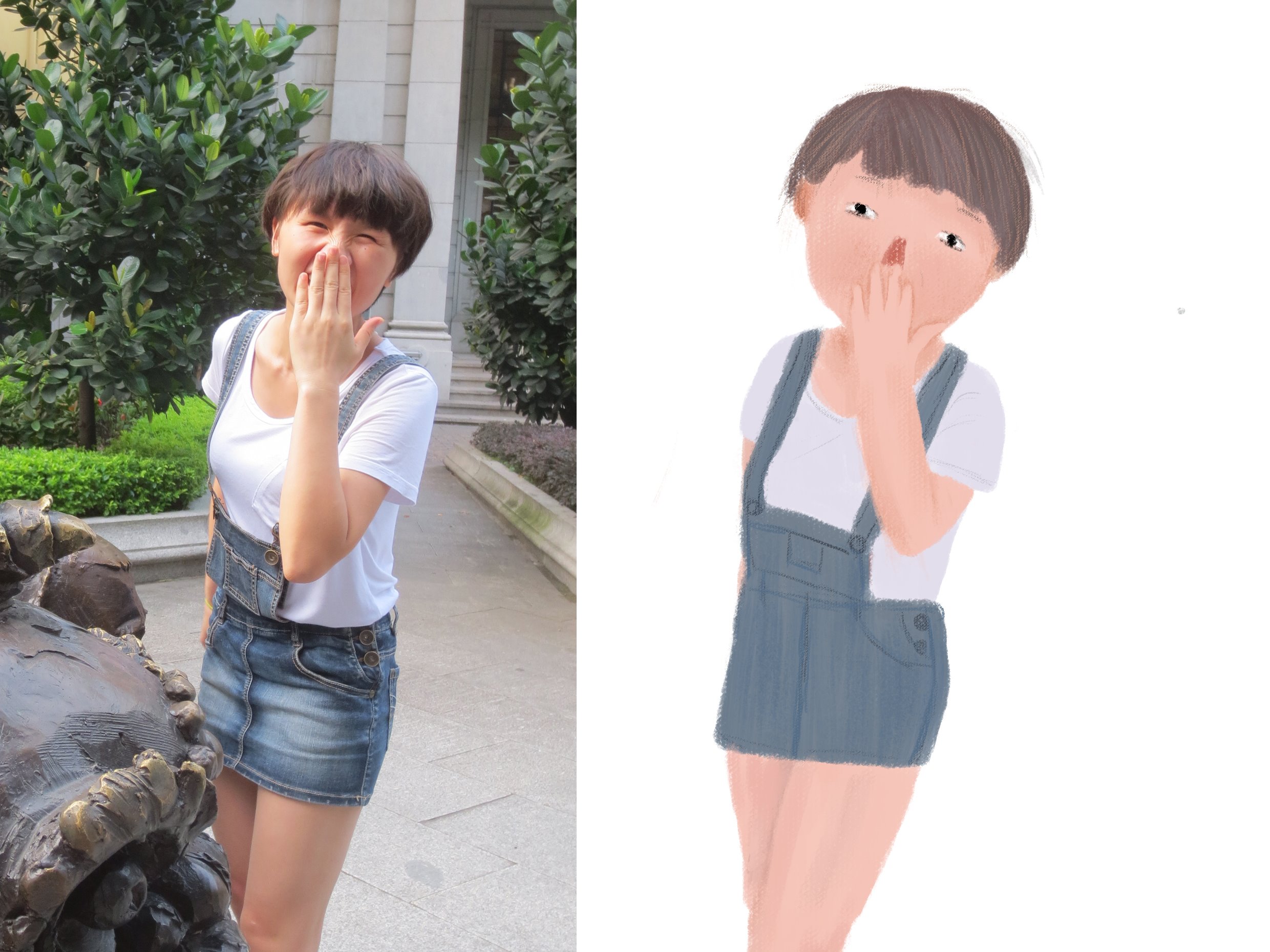 Q版人像_杨三天723-站酷ZCOOL