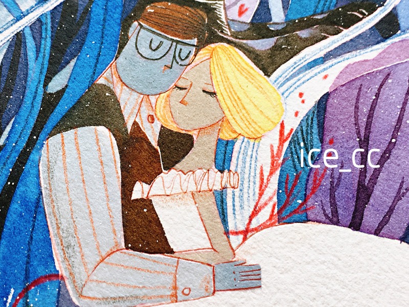 画说心语--新婚贺图系列_ice_cc曦-站酷ZCOOL